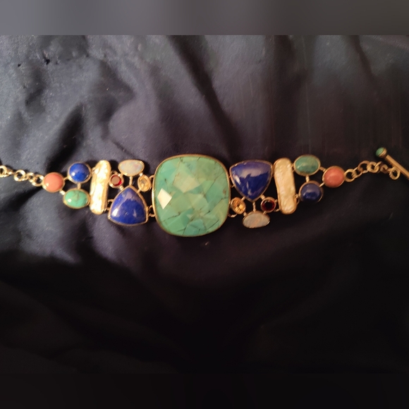 Source Unknown | Jewelry | New Whitney Kelly Multi Gemstone Sterling ...